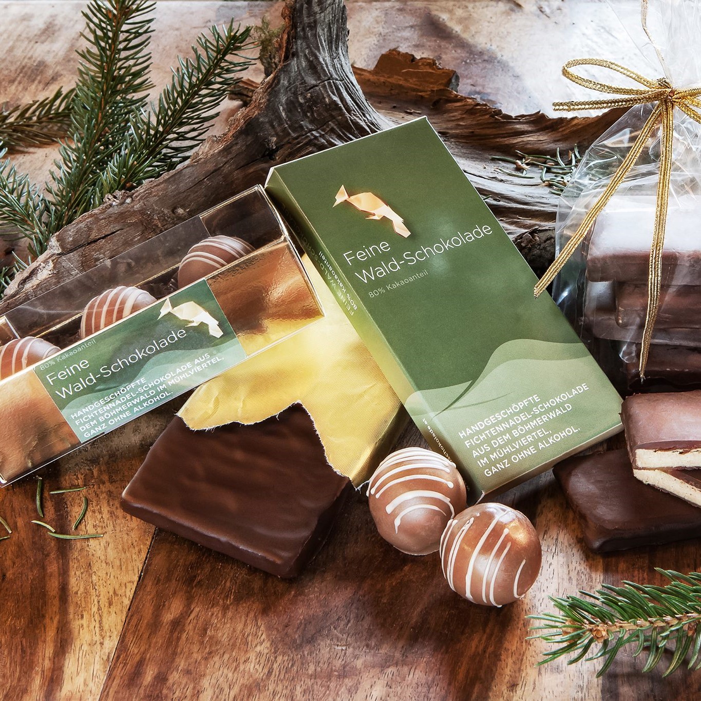 Feine bio-Waldschokolade - MÜK